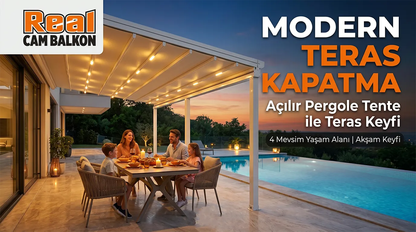 İstanbul Pergola Sistemleri Modelleri ve Fiyatları | Real