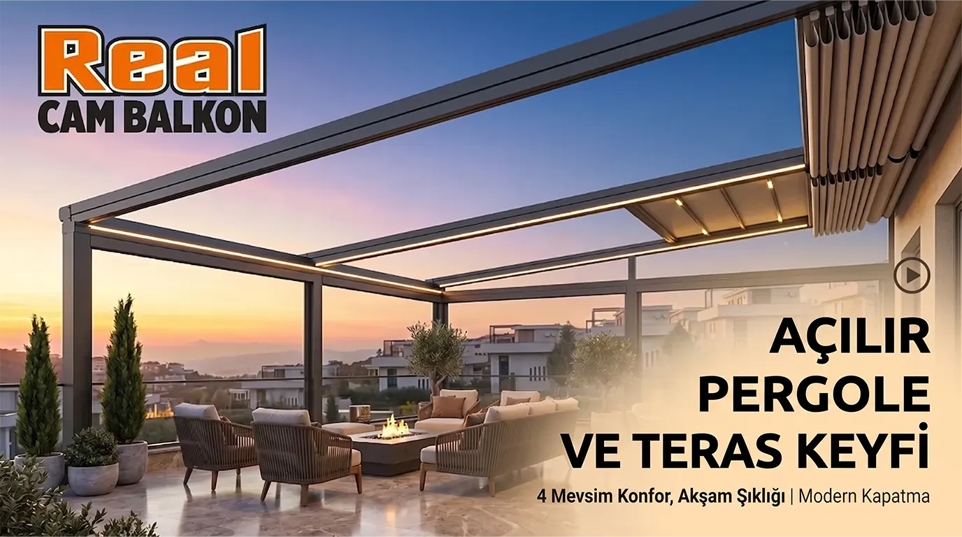 İstanbul Pergola Sistemleri Modelleri ve Fiyatları | Real
