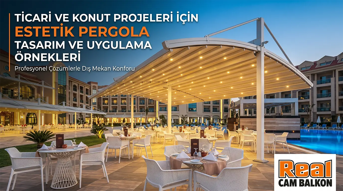İstanbul Pergola Sistemleri Modelleri ve Fiyatları | Real